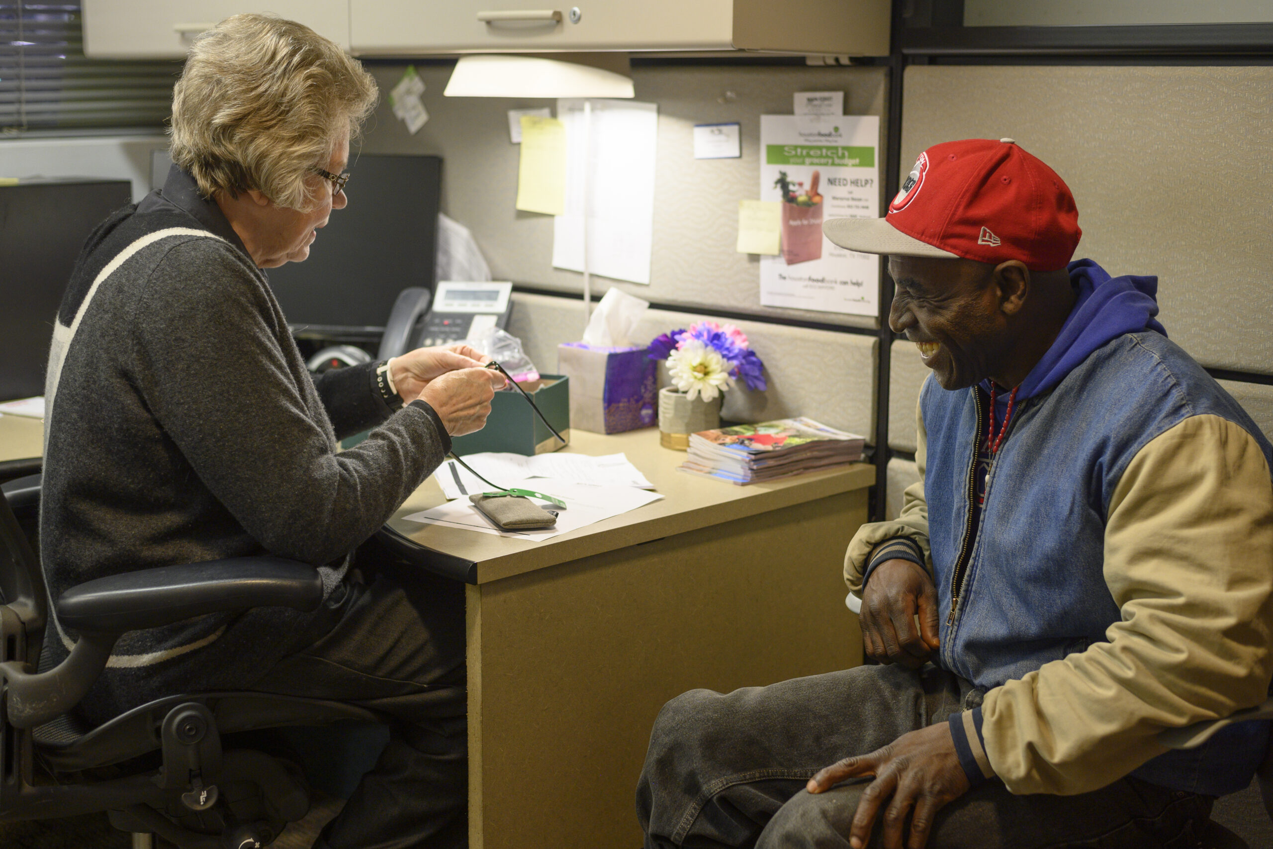 Main Street Ministries in Houston helps people obtain official identification - aha! Process